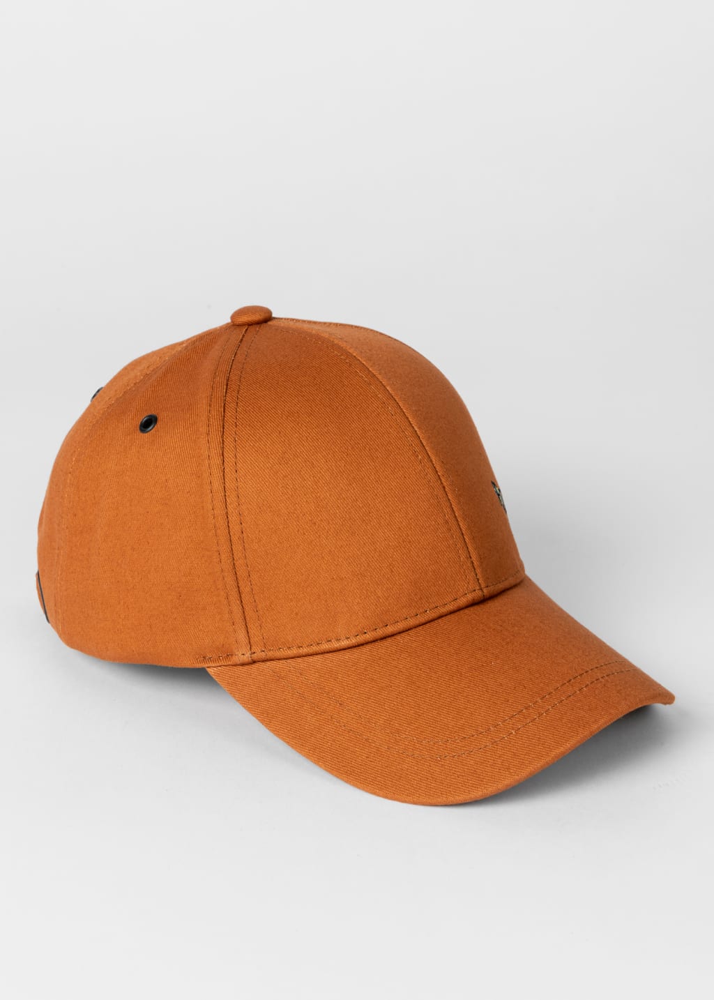 Men's Rusted Orange Zebra Logo Baseball Cap