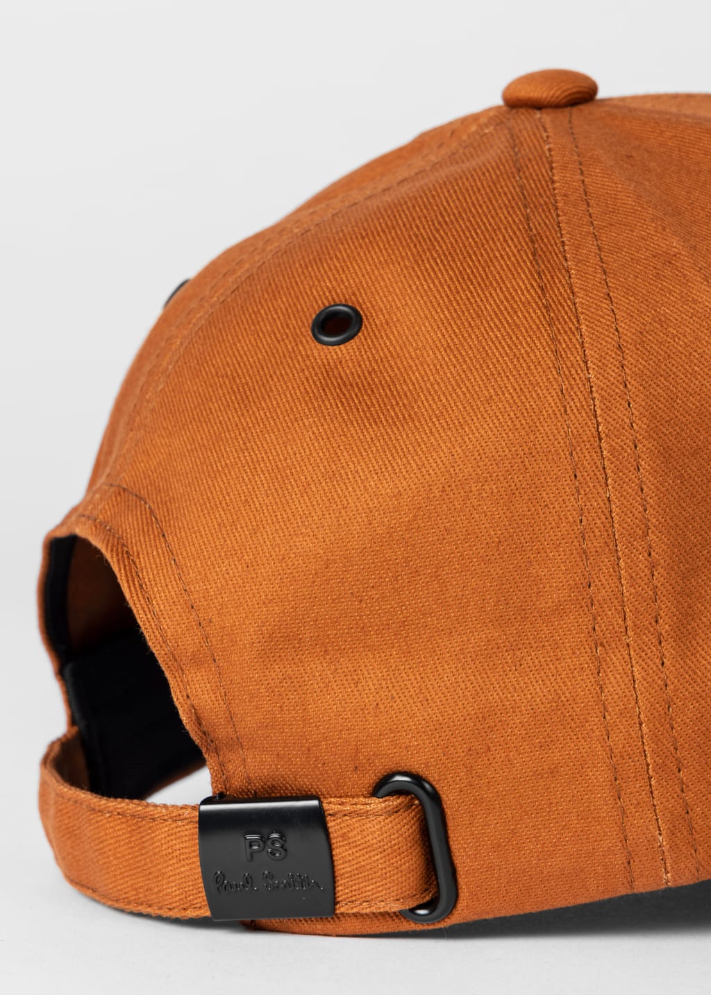 Men's Rusted Orange Zebra Logo Baseball Cap