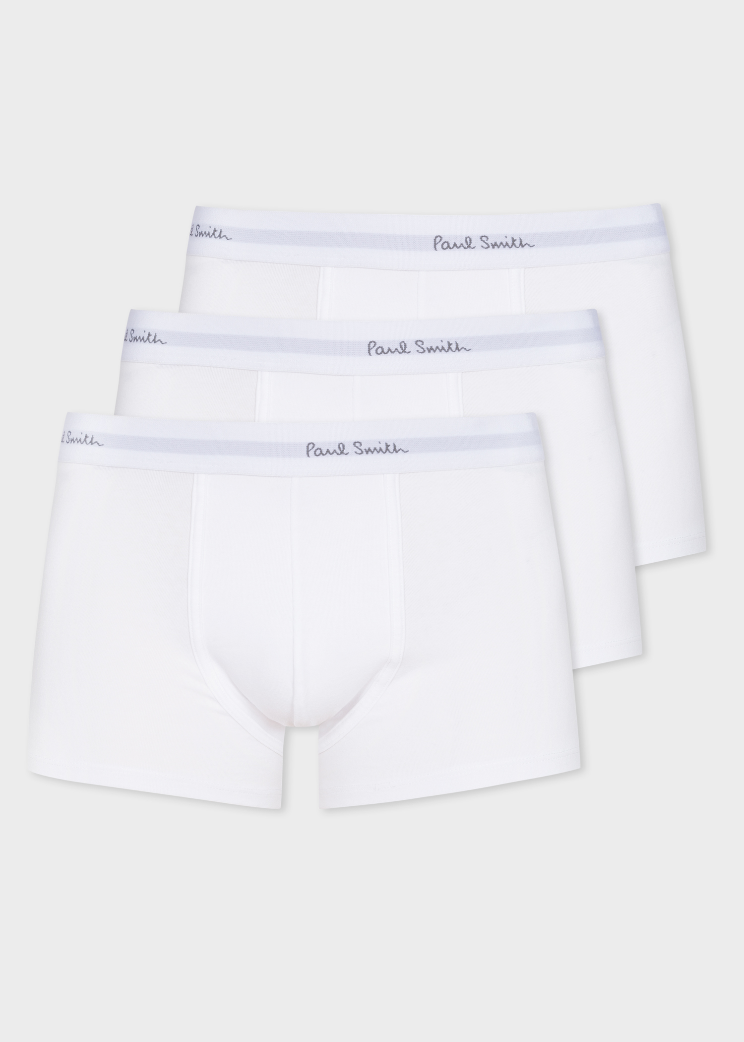 Men's White Boxer Briefs Three Pack