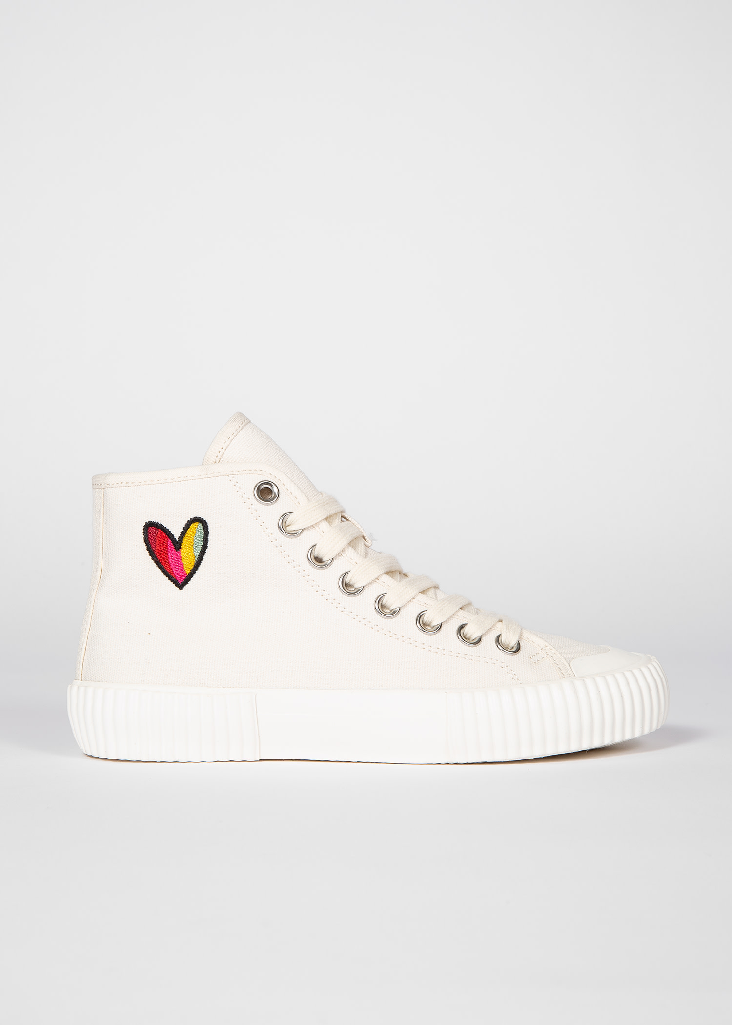 Women's Off White 'Swirl Heart' 'Kibby' Trainers
