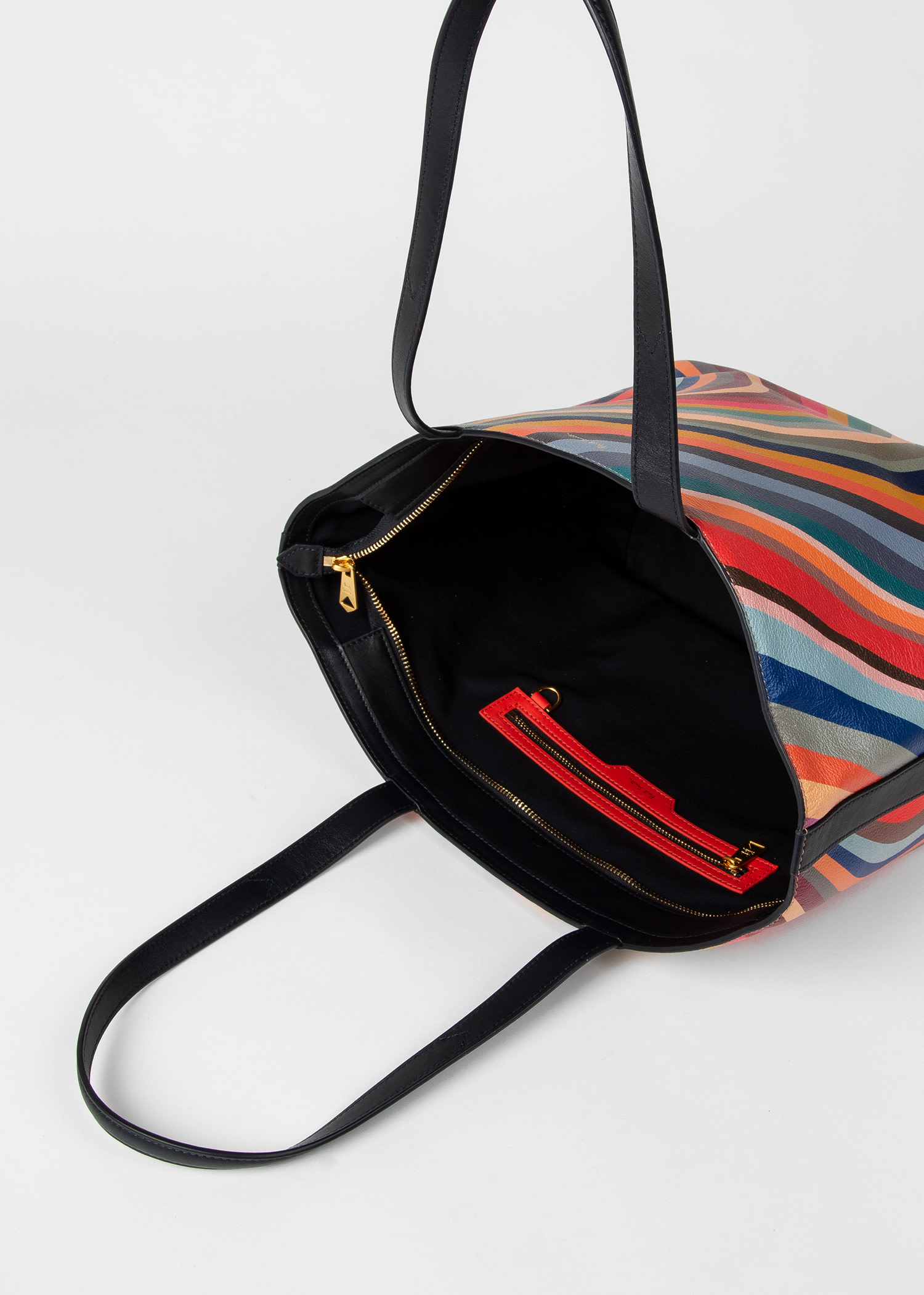 Paul Smith 'Swirl' Leather Tote Bag | King's Cross