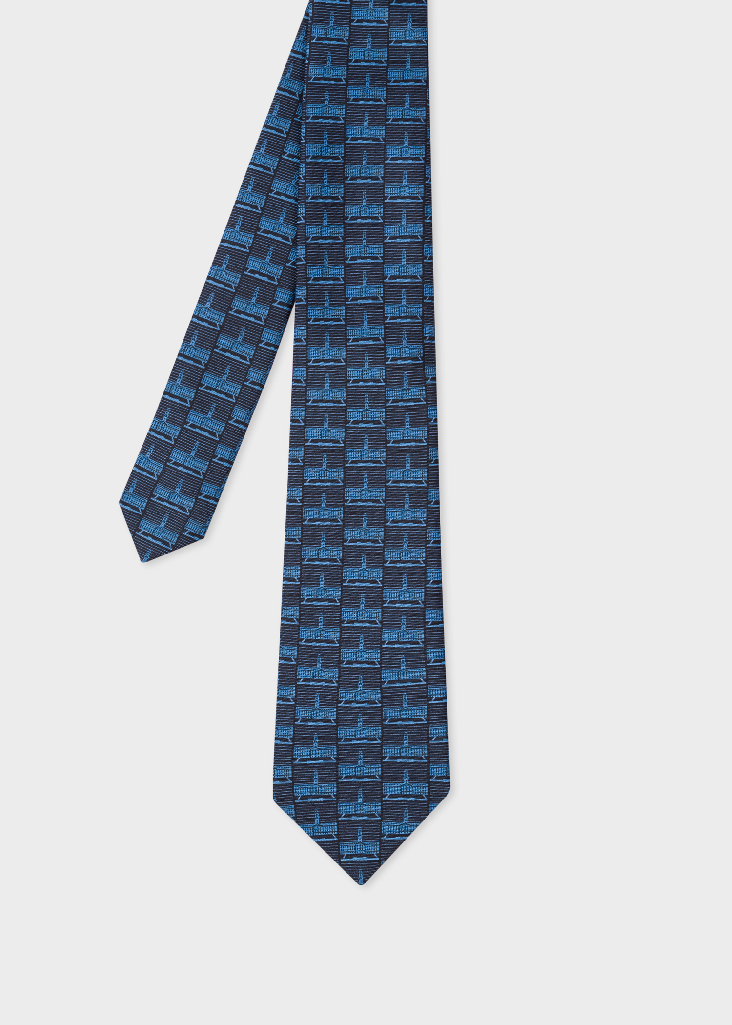University Of Nottingham - Men's 'Trent Building' Silk Tie