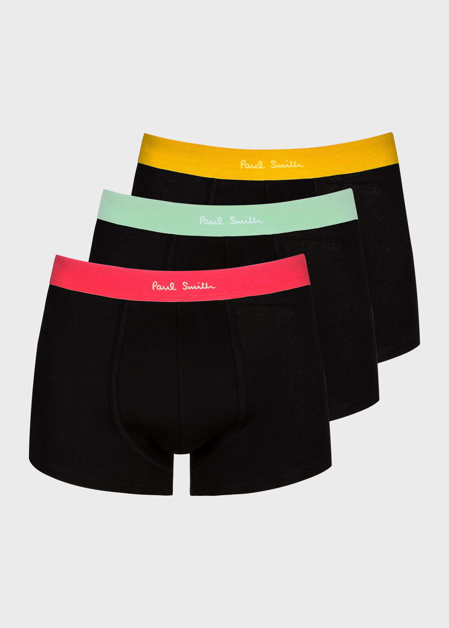 Paul Smith Organic-Cotton Black Boxer Briefs Three Pack | King's Cross