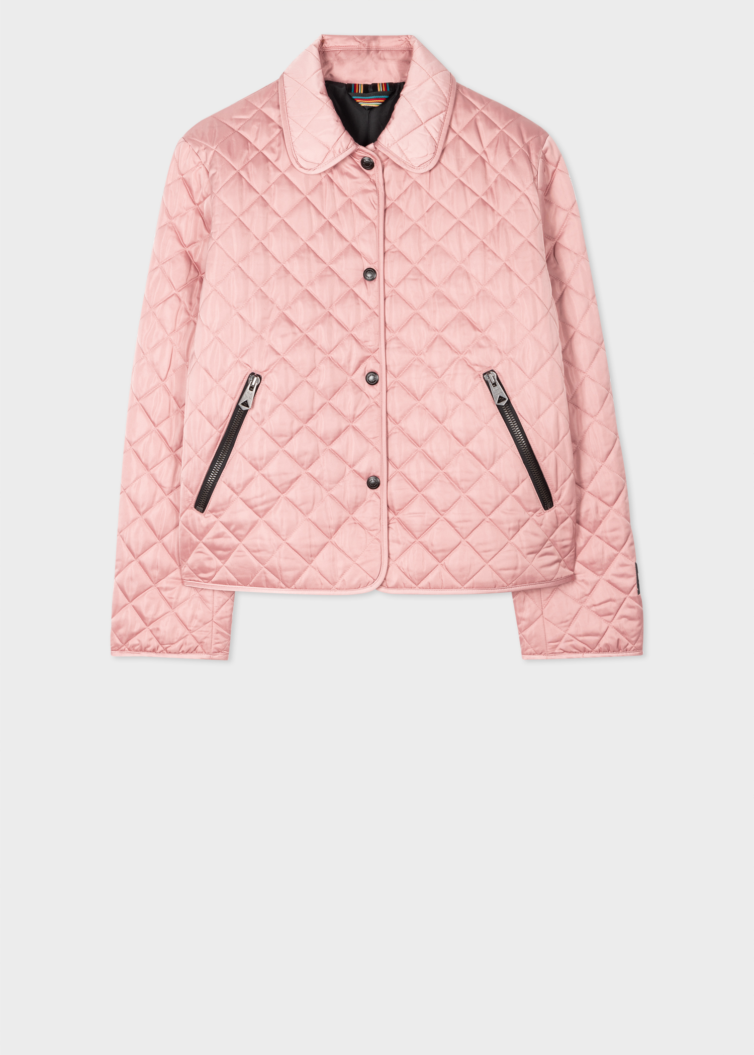 Women's Pink Quilted Jacket
