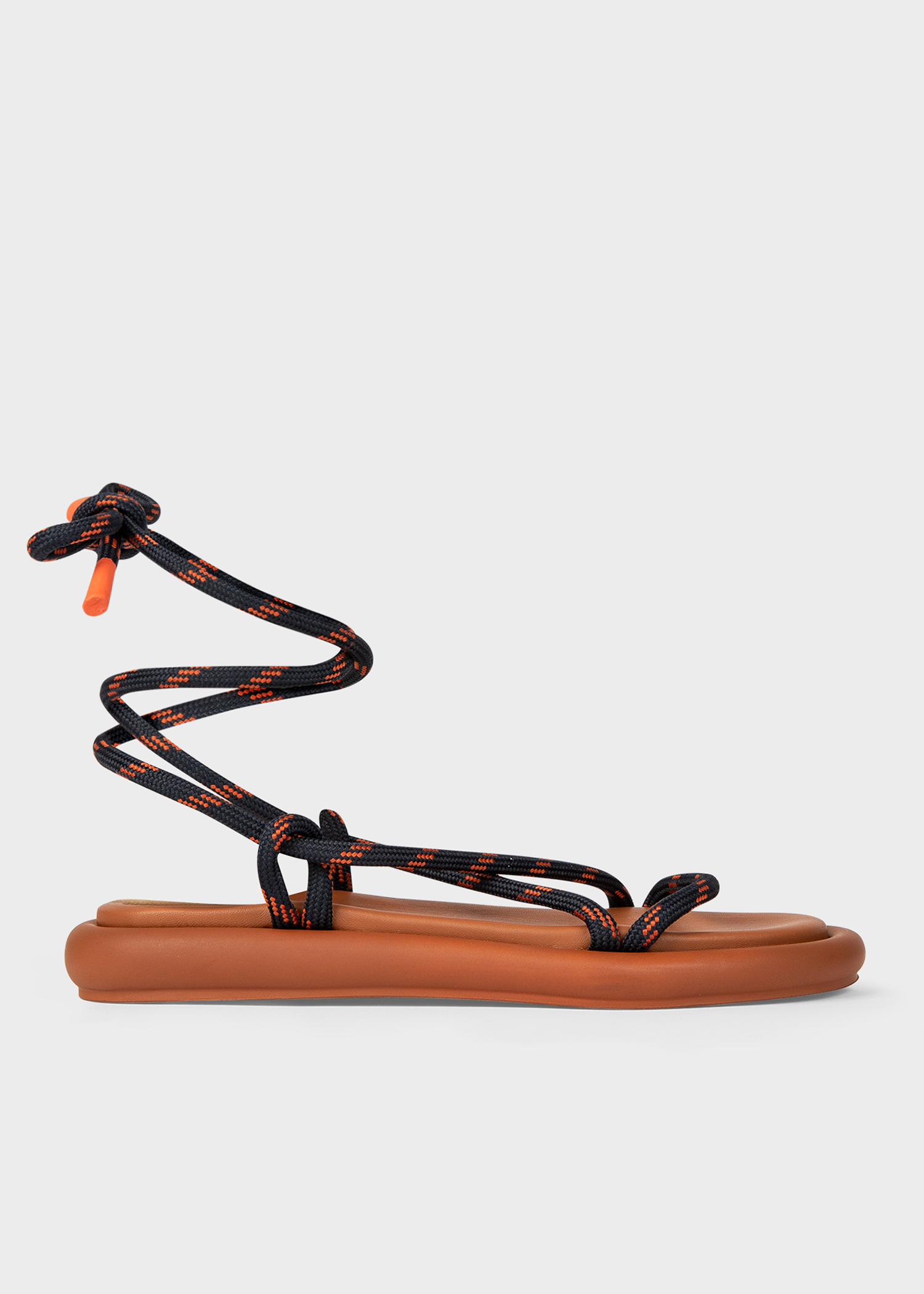 Paul Smith Women's Tan 'Mae' Rope Sandals | King's Cross