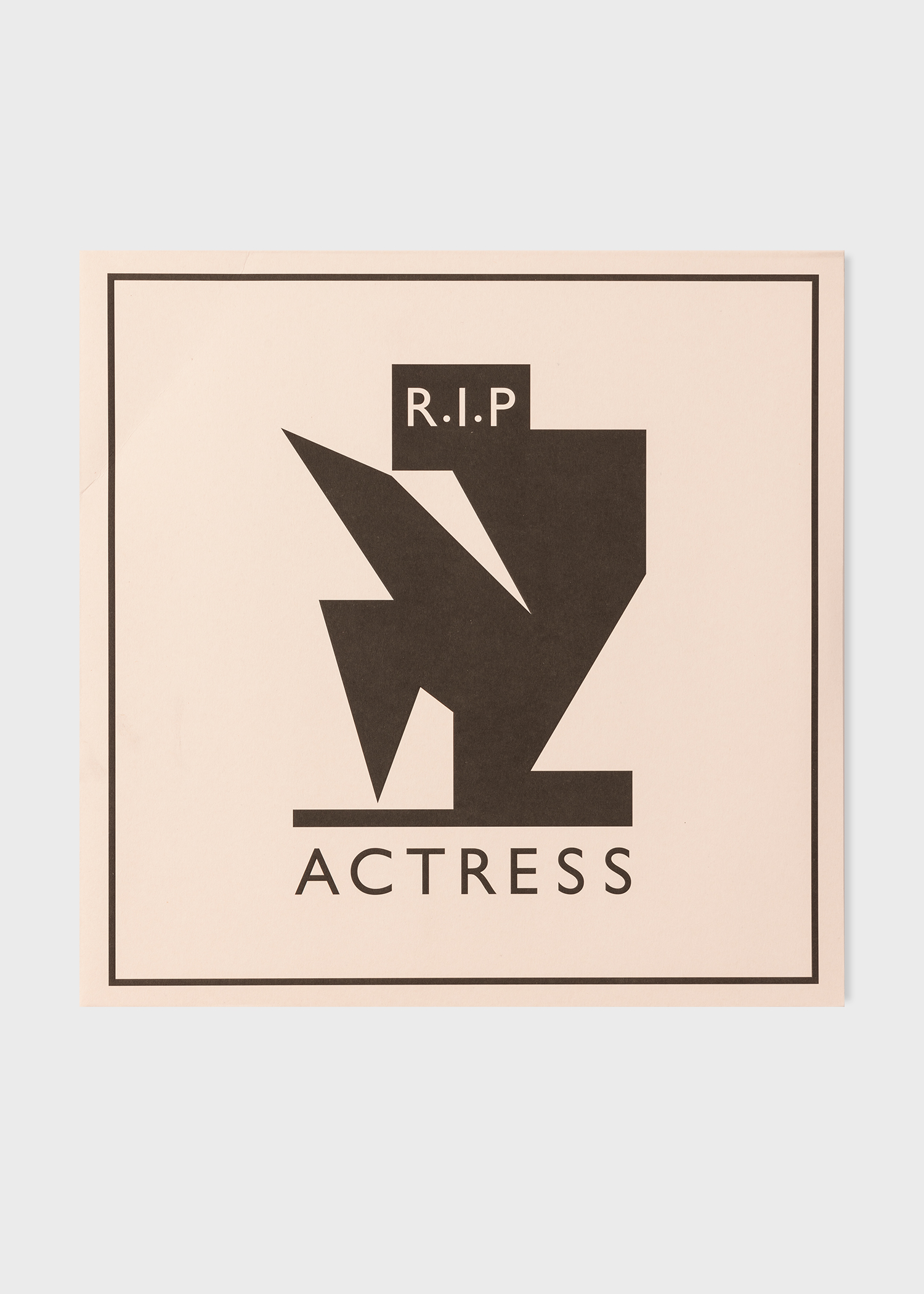 Actress - 'R.I.P' Vinyl 2 x LP