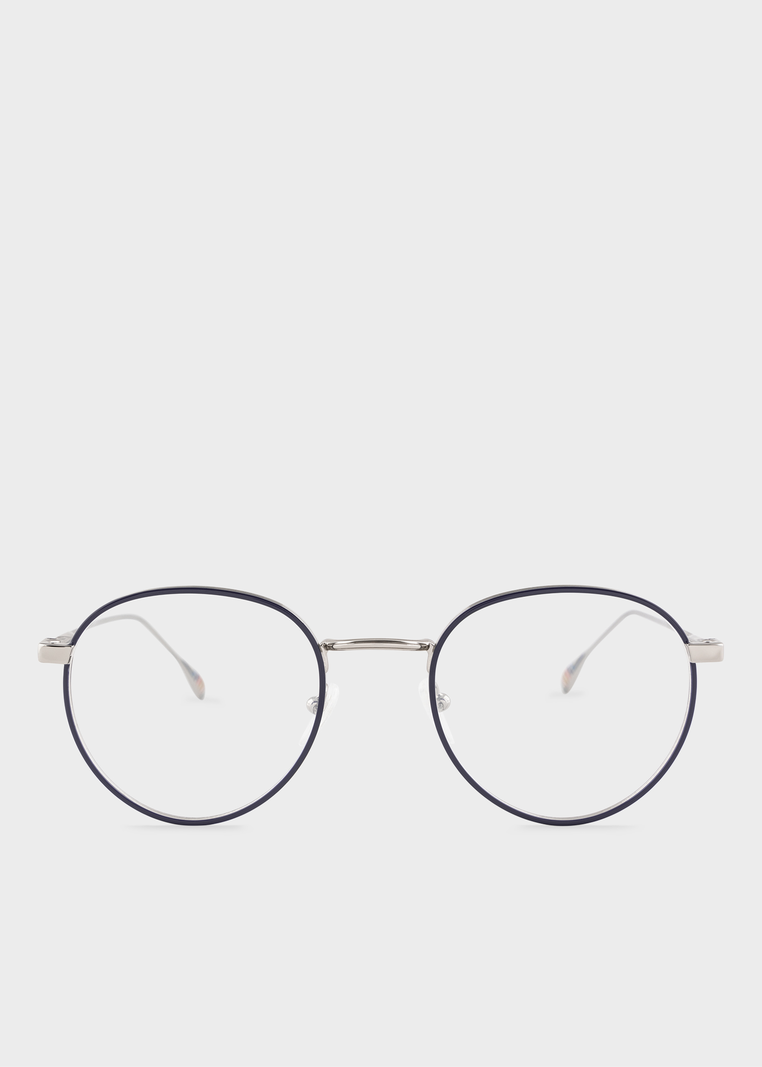 Silver and Blue 'Hoxton' Spectacles