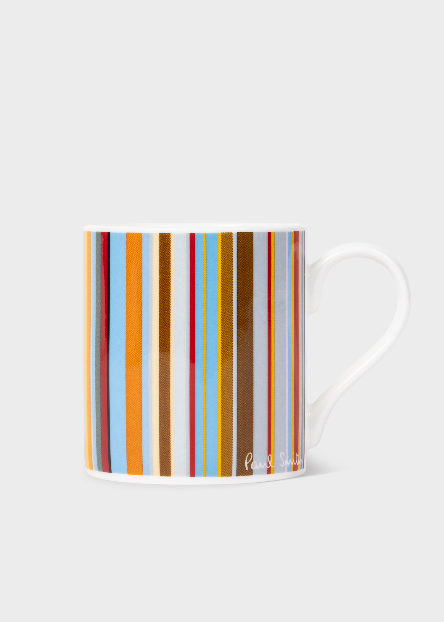 'Signature Stripe' Bone China Mug