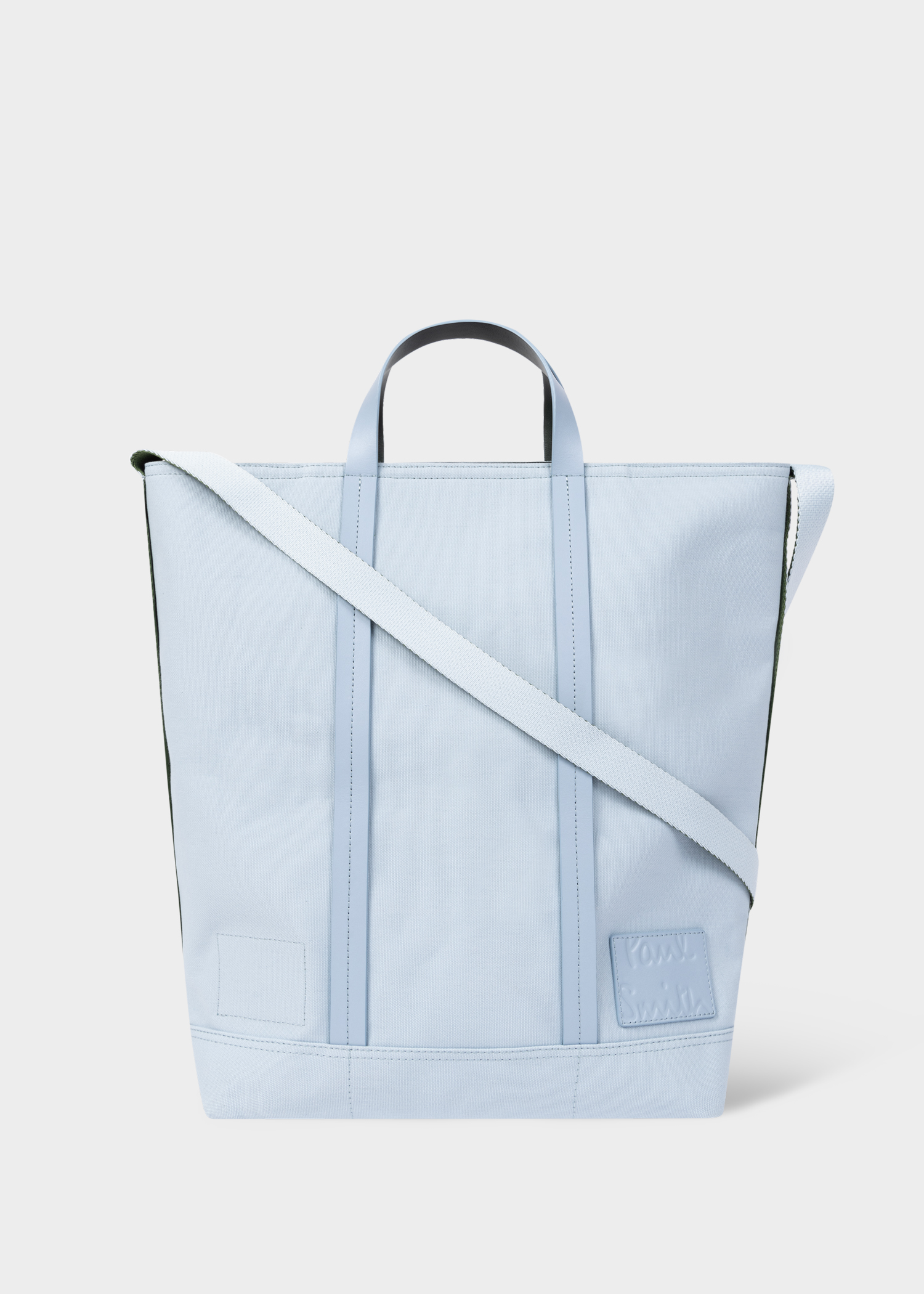 Sac Cabas Réversible Homme Bleu Ciel avec Bandoulière Epaule
