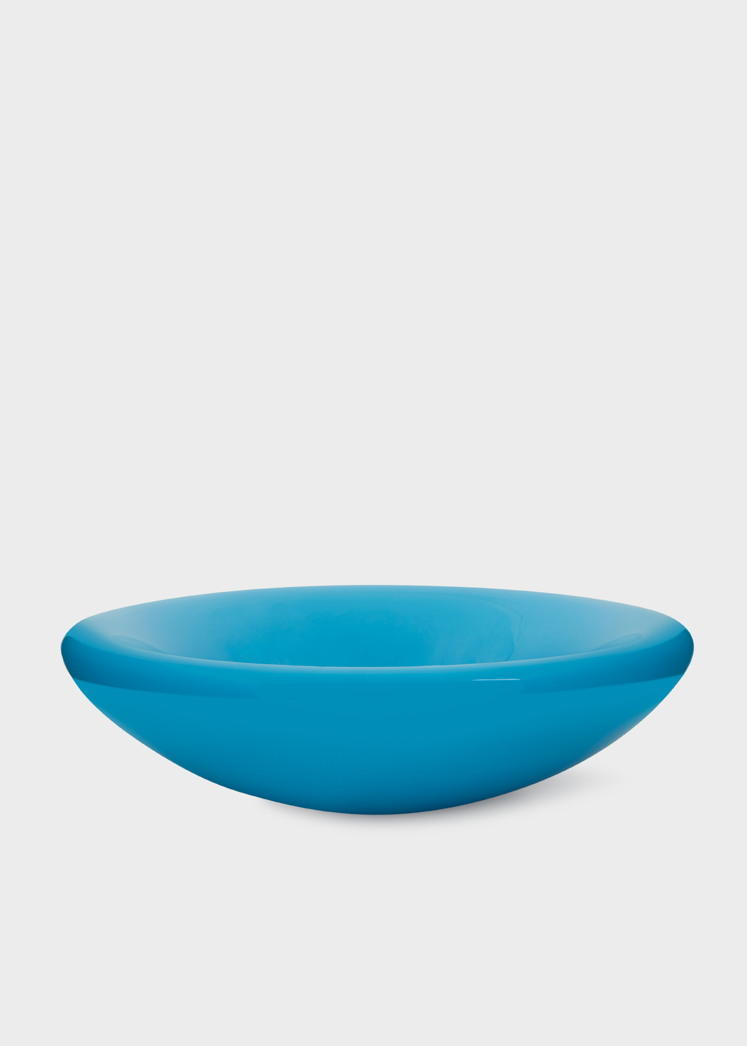 Medium Azure Blue 'Liquidish' Bowl by Rira