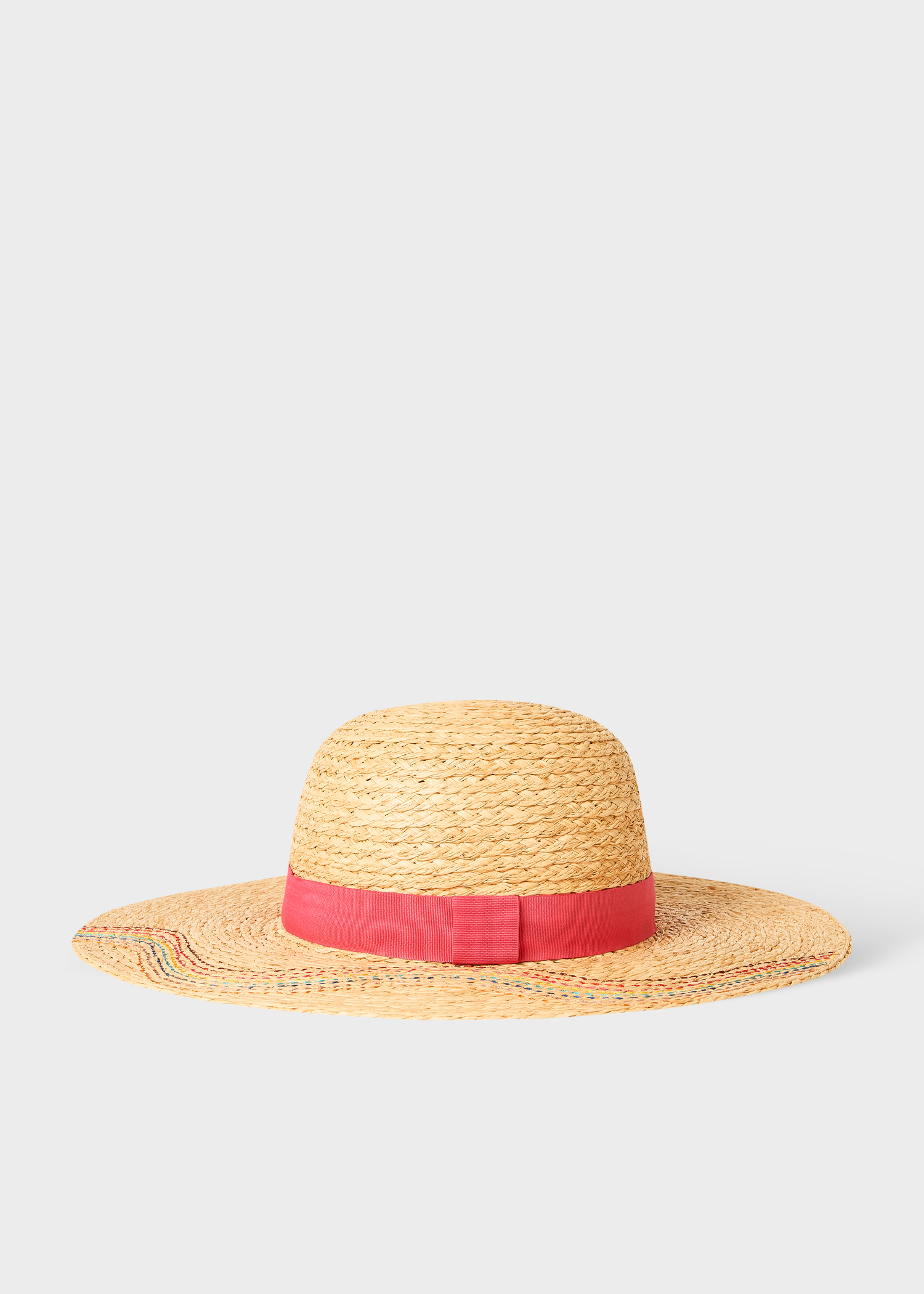 Women's Wide Brim Straw Sun Hat