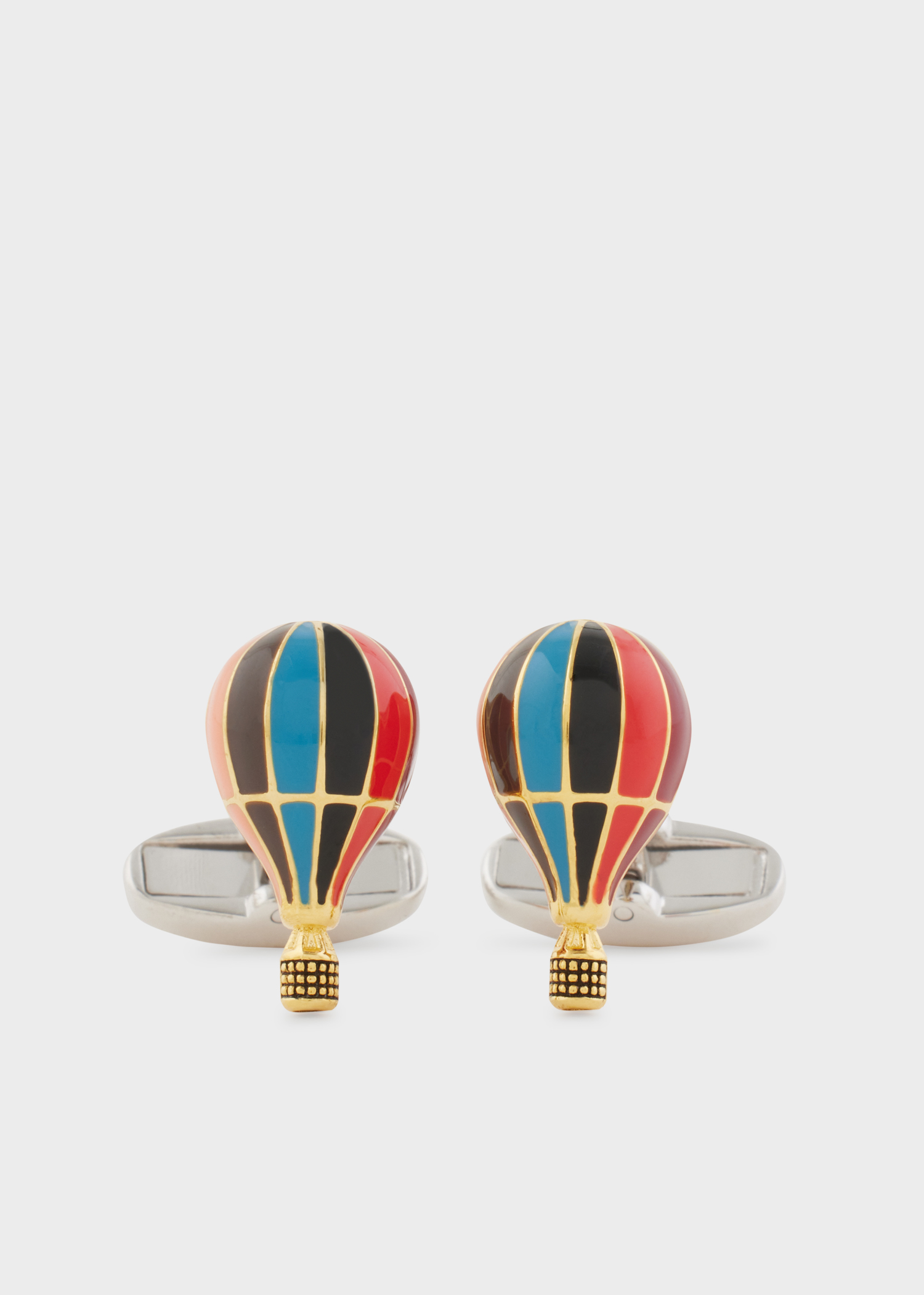 'Signature Stripe' Hot Air Balloon Cufflinks