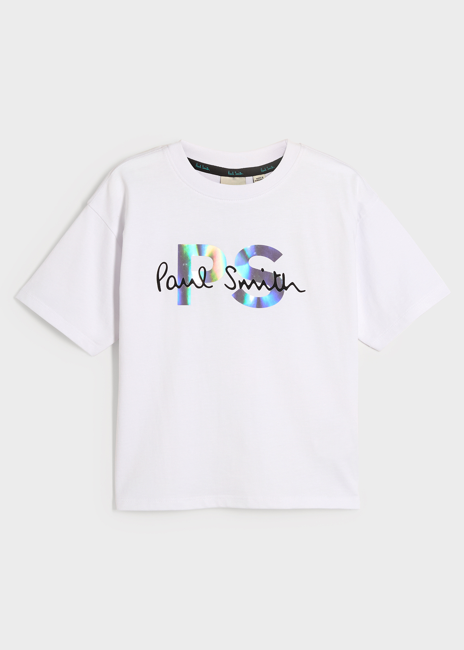 2-13 Years White Holographic T-Shirt 2-13 Years White Holographic T-Shirt