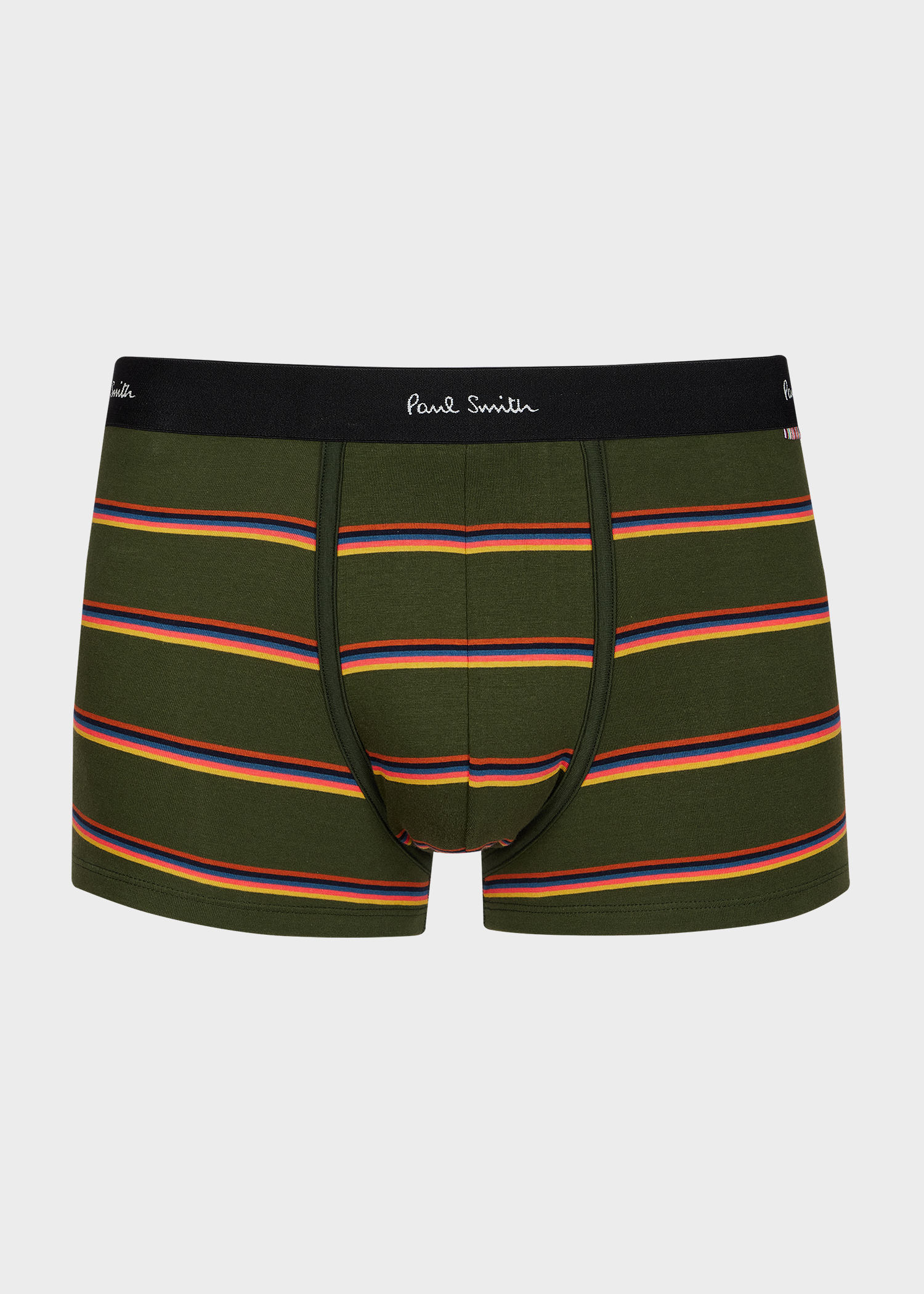 Paul Smith Khaki 'Artist Stripe' Boxer Briefs | King's Cross