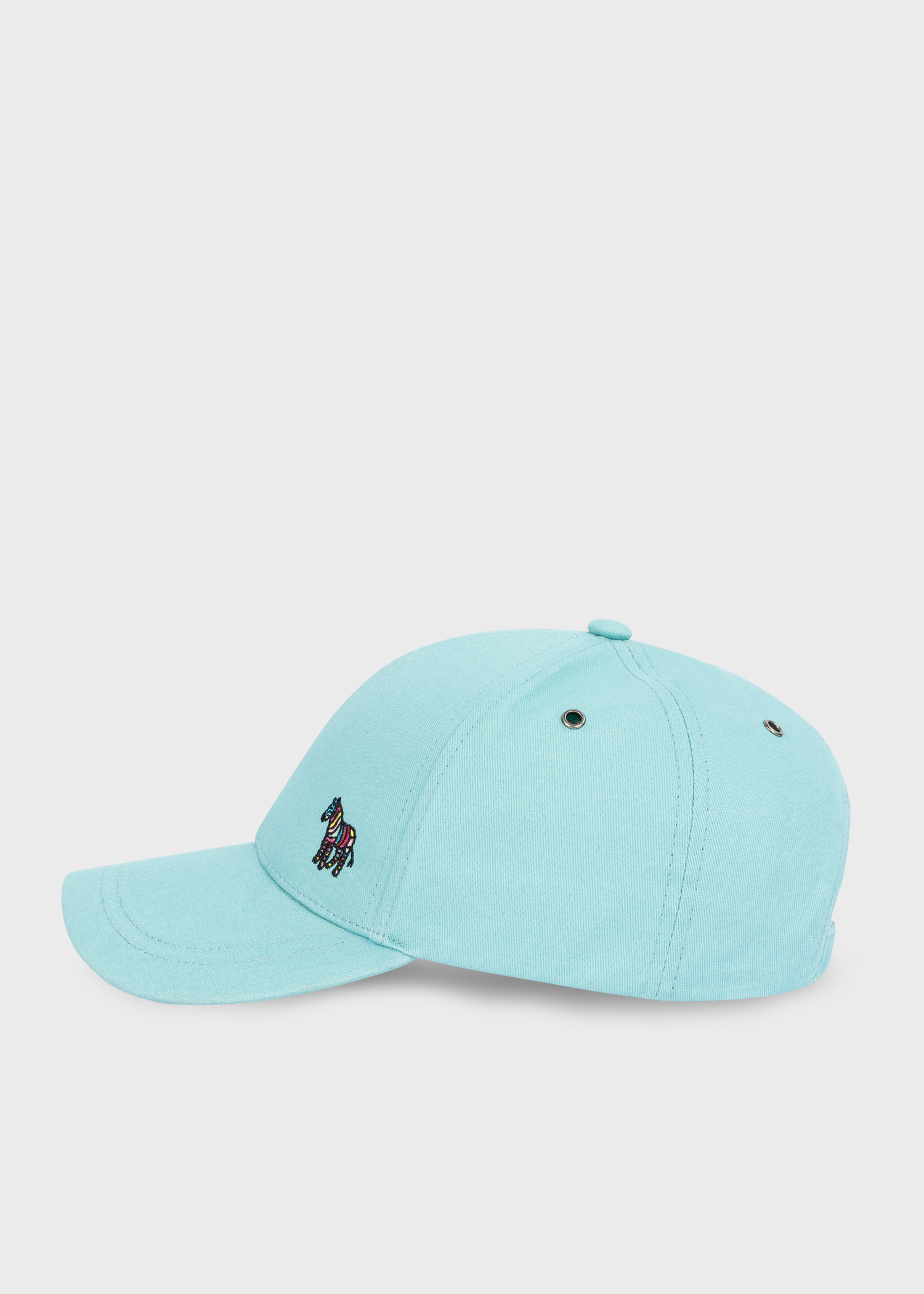 Women's Pale Teal Zebra Logo Baseball Cap