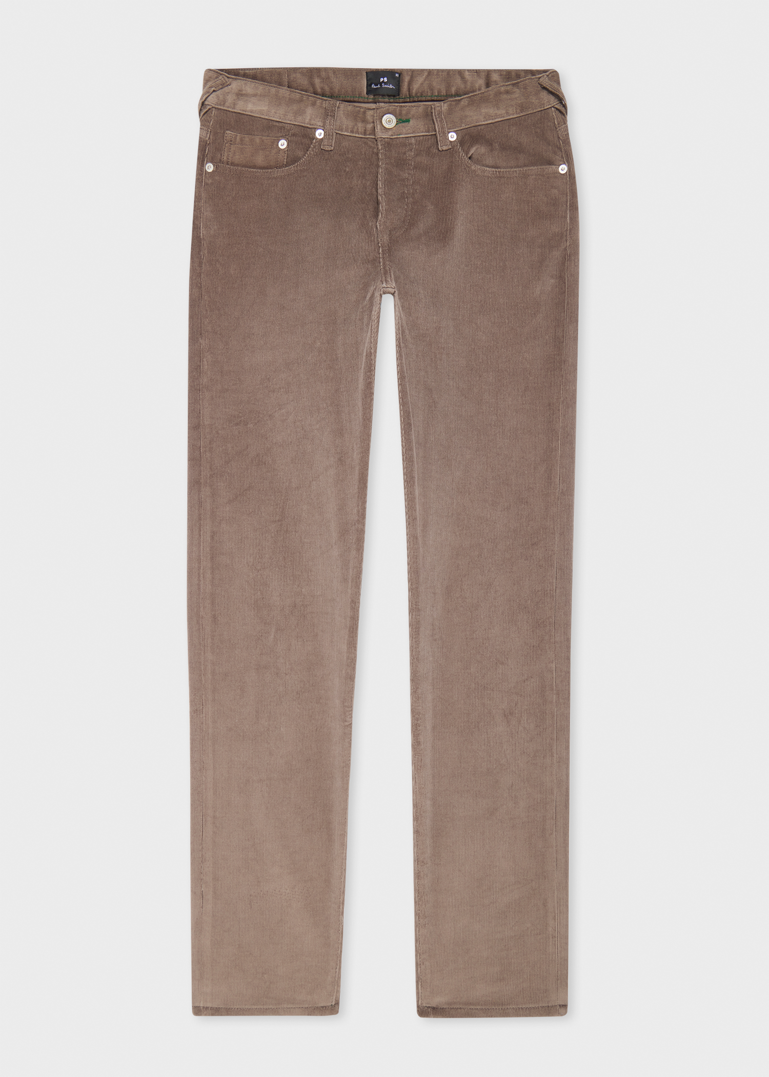 PS Paul Smith Light Tan Tapered-Fit Organic Corduroy Trousers | King's ...