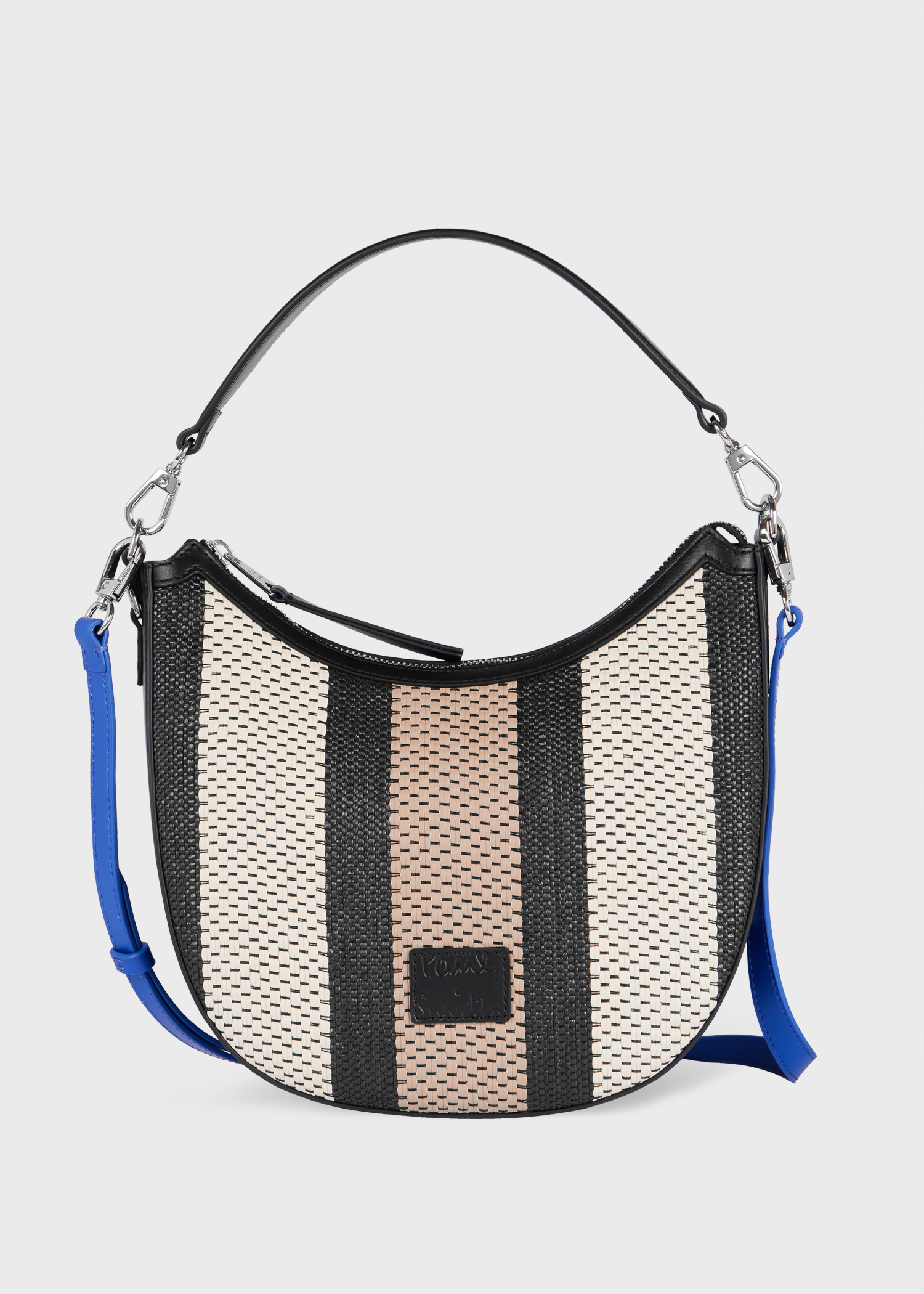 Sac Hobo Femme à Motif 'Stripe' Tissé