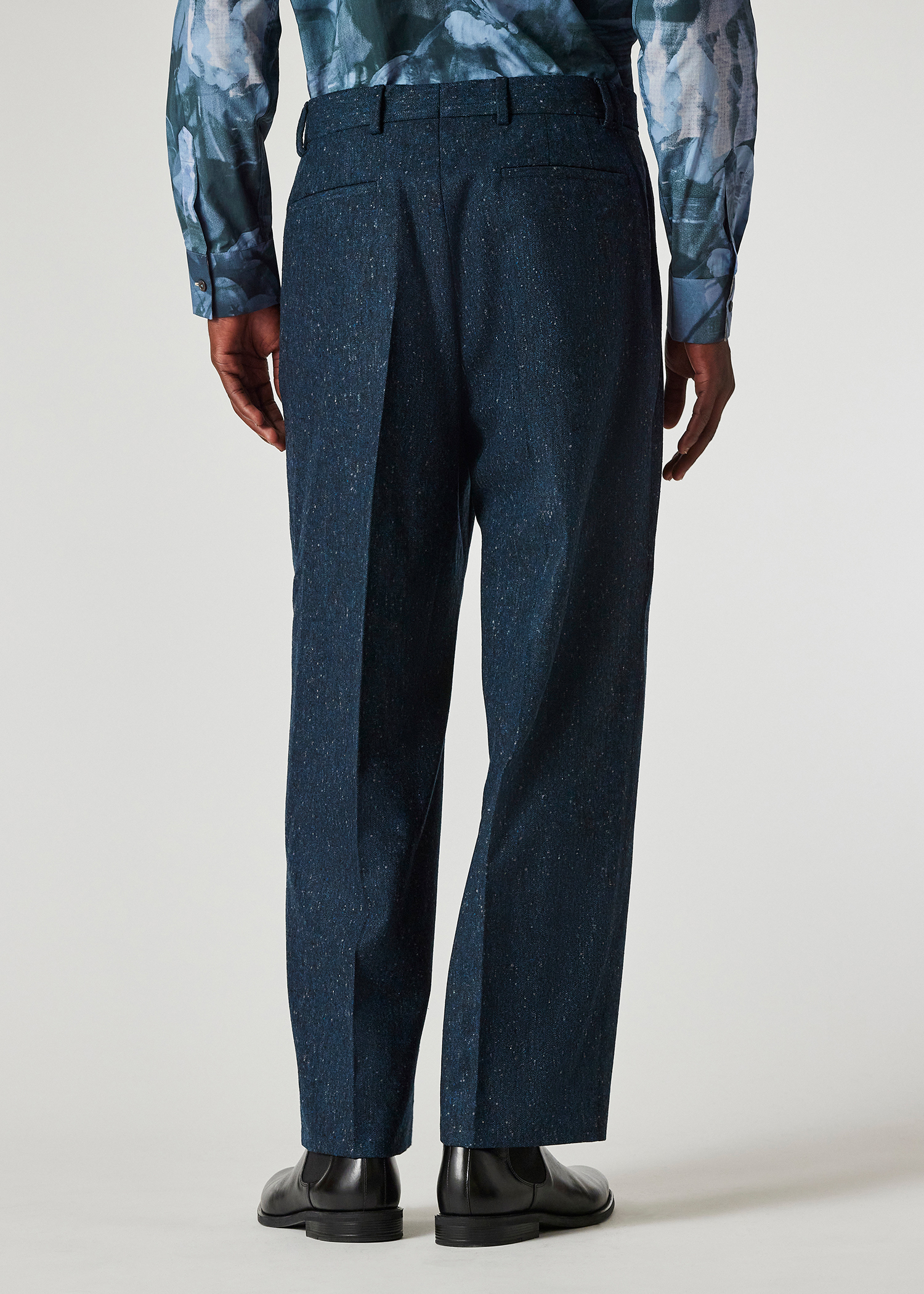 Men's Navy Seersucker Corduroy Work Jacket Men's Navy Seersucker Corduroy Work Jacket