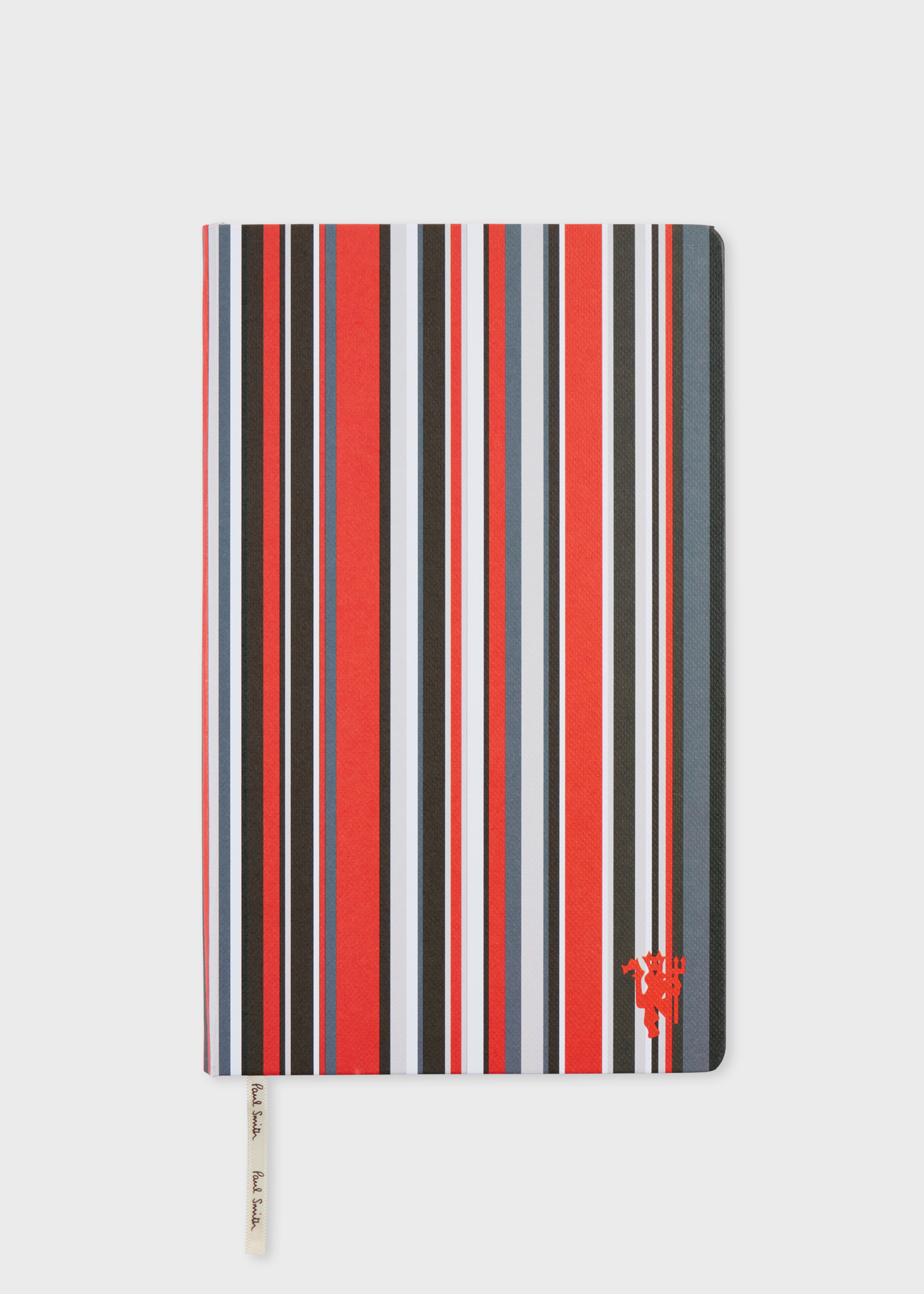 Paul Smith for Manchester United - Red 'Signature Stripe' Notebook