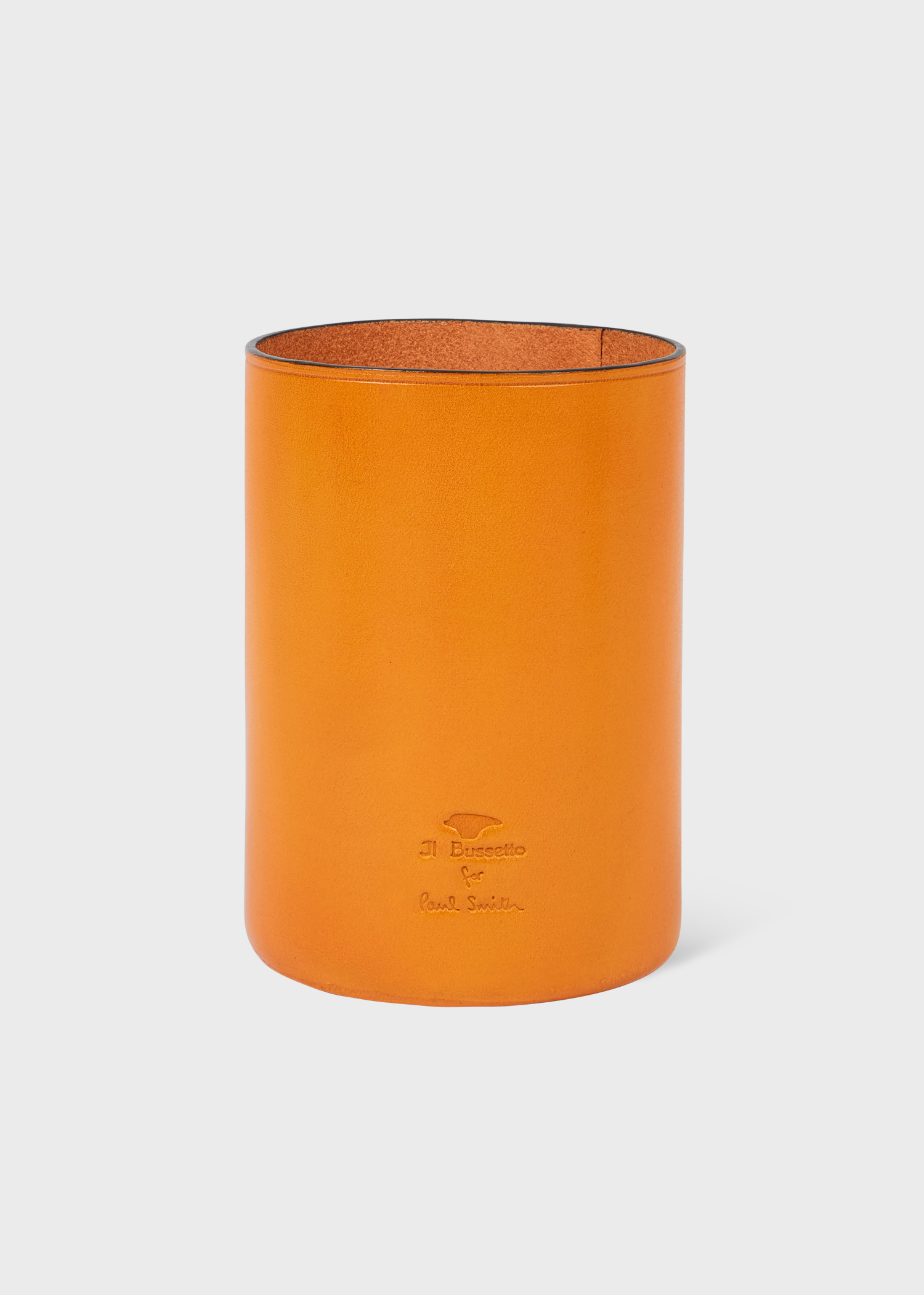 Il Bussetto for Paul Smith - Ochre Leather Pen Cup