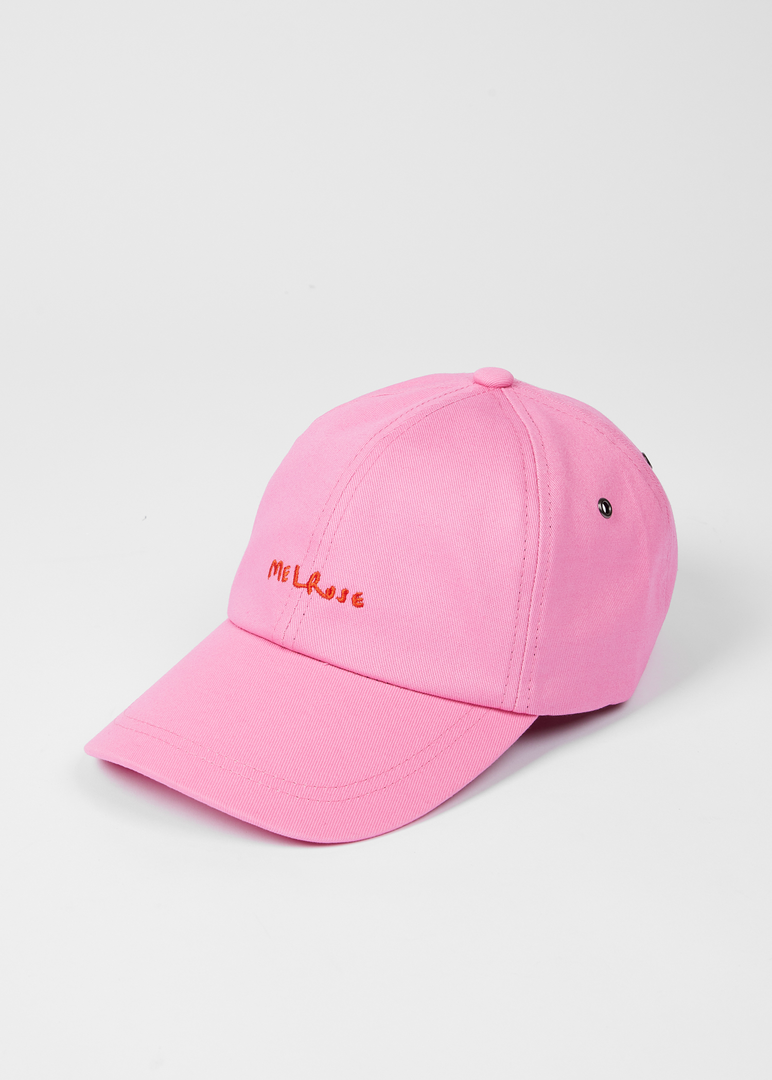 Pink 'Melrose' Embroidered Cap