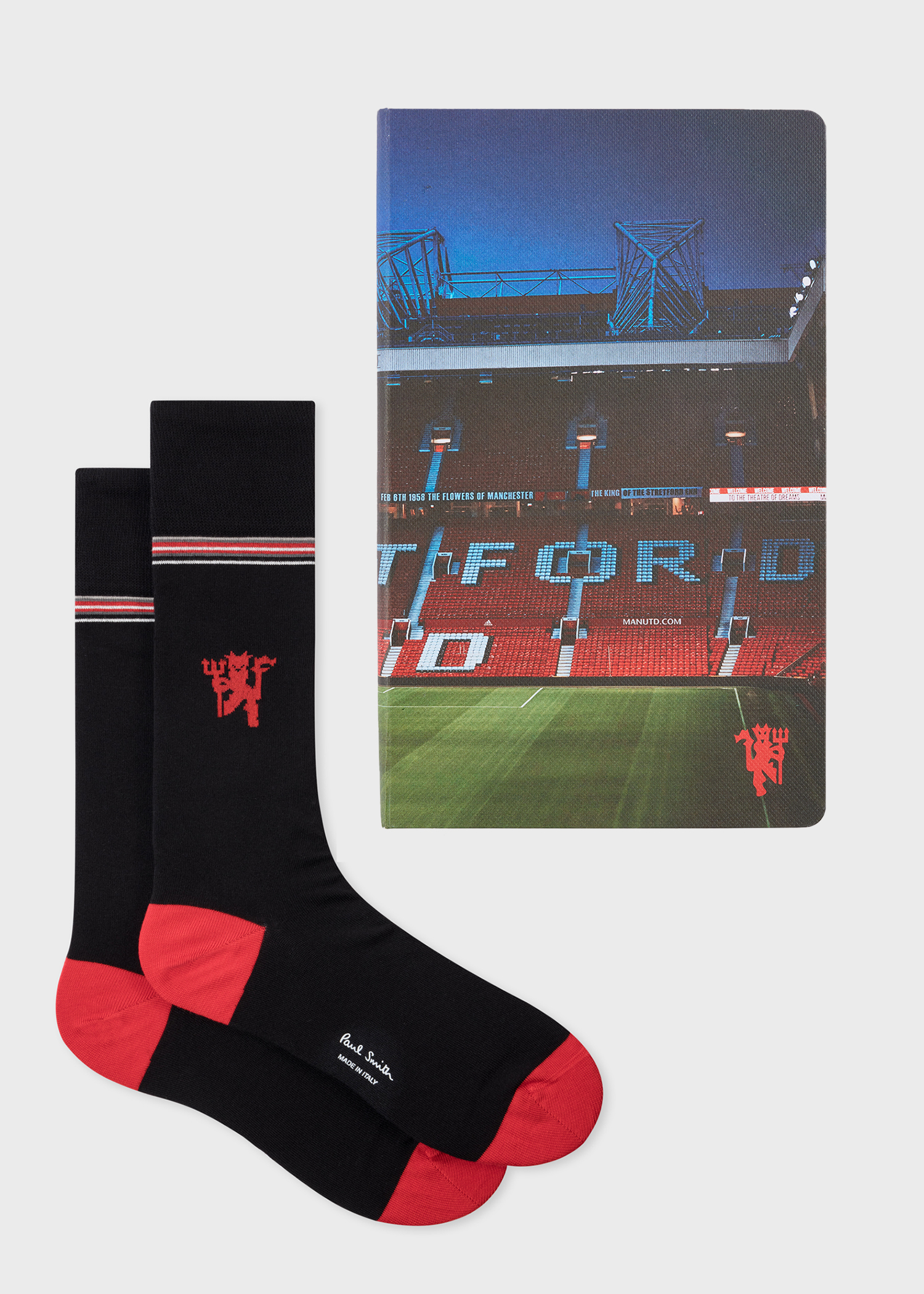 Paul Smith for Manchester United - 'Stretford End' Notebook & 'Red ...