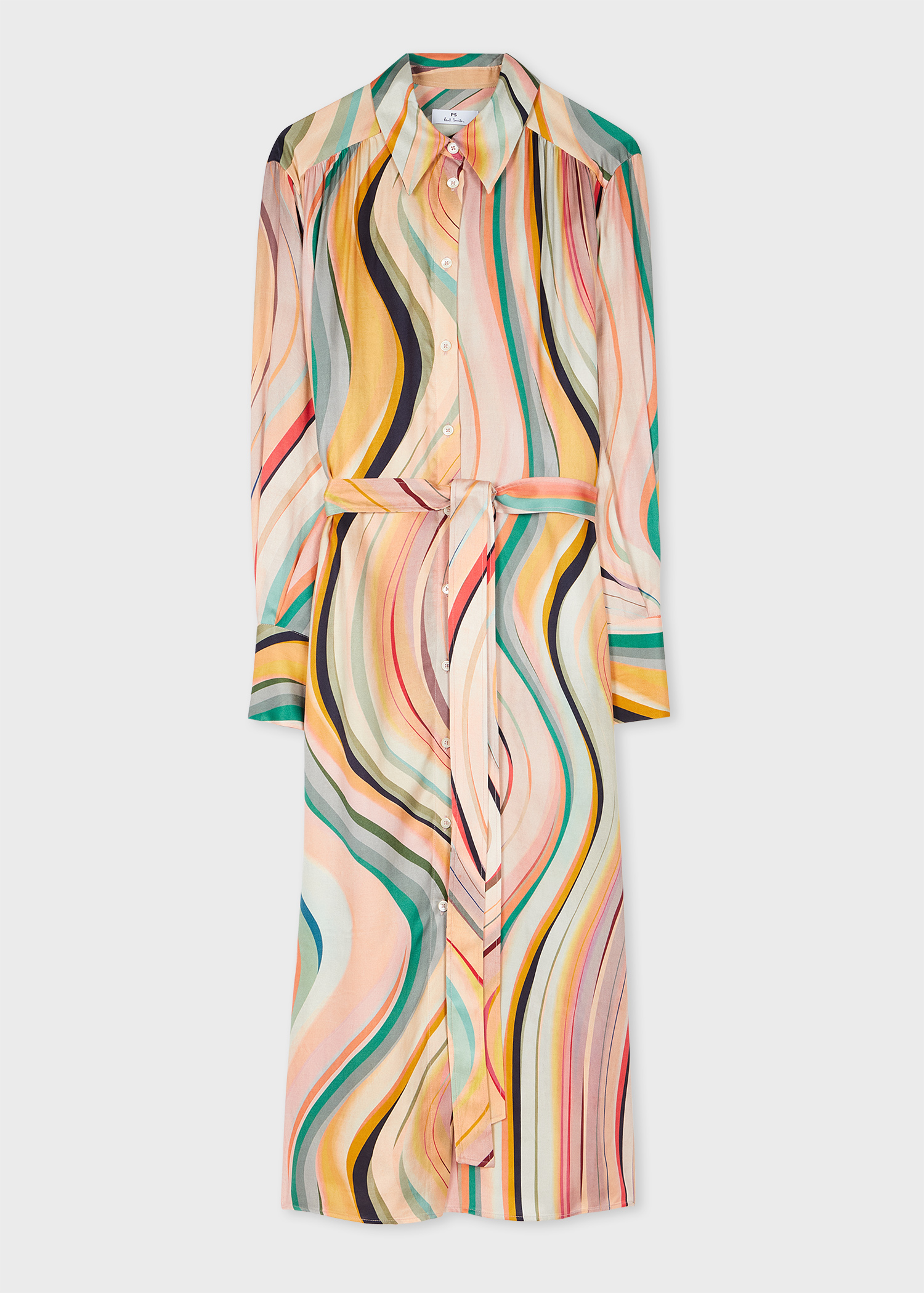 Women's 'Dusky Swirl' Shirt Dress