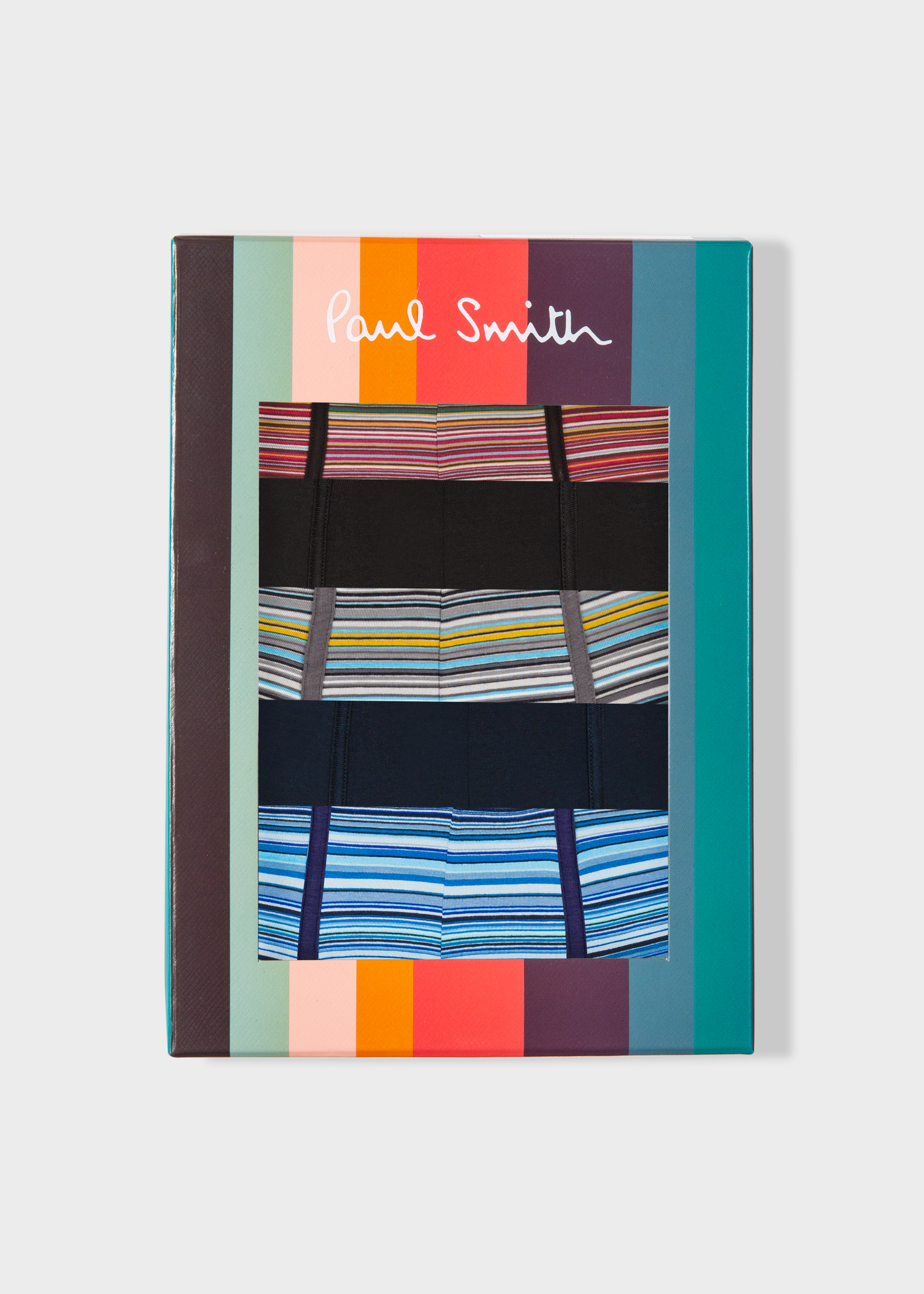 Paul Smith Five Pack 'Signature Stripe' Underwear Gift Set | King's Cross