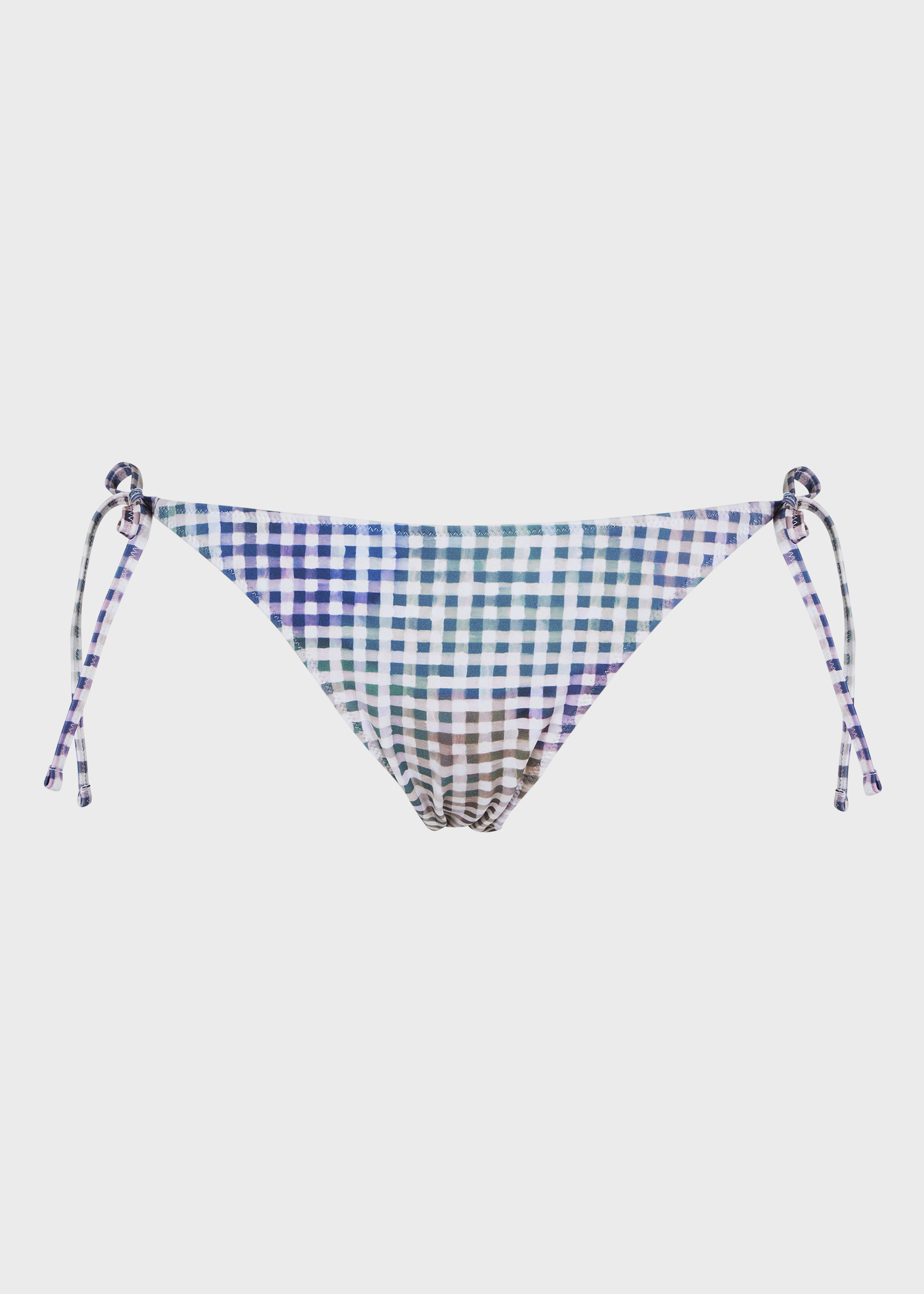 Women's Mauve Check Bikini Bottoms