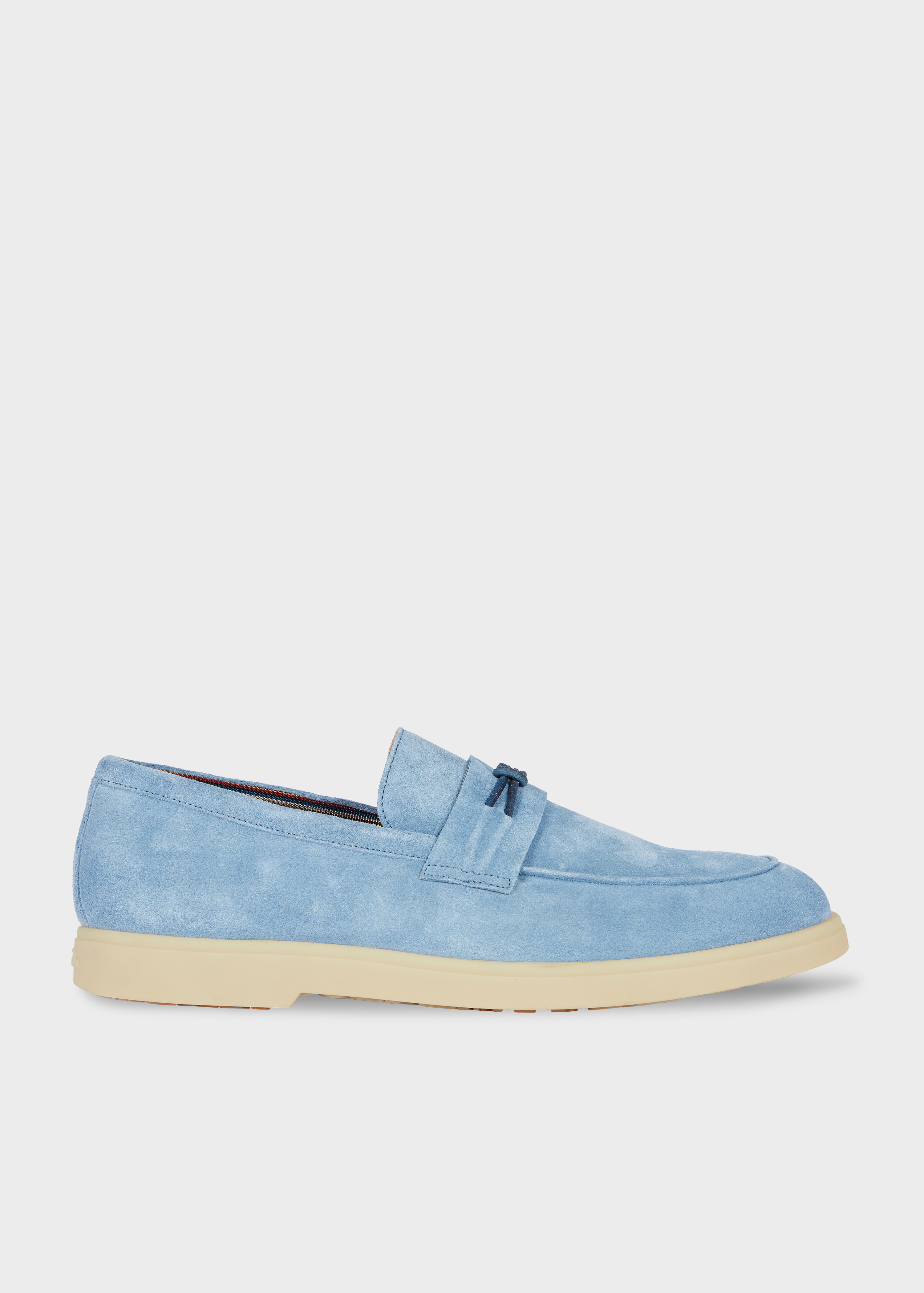 Mocassins Homme Bleu Clair 'Moltacini' en Daim